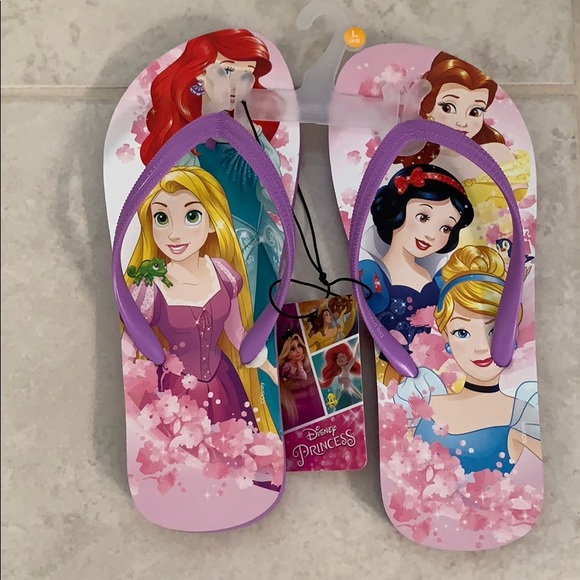Disney | Other | Disney Princess Kids Flip Flops | Poshmark